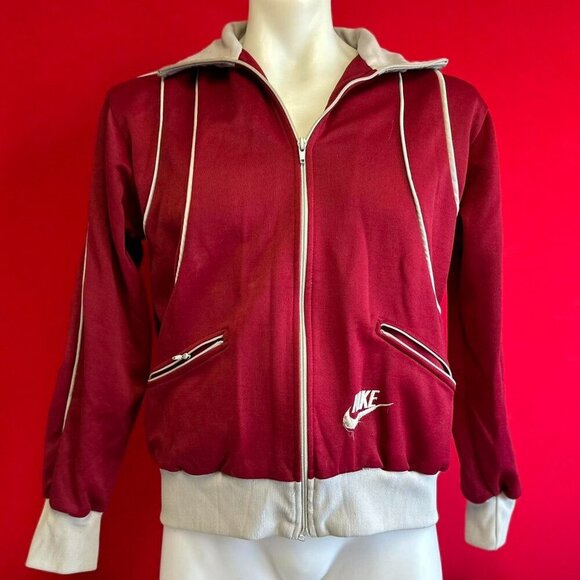 Nike | Jackets & Coats | Vintage Nike Mens Red Running Jacket | Poshmark